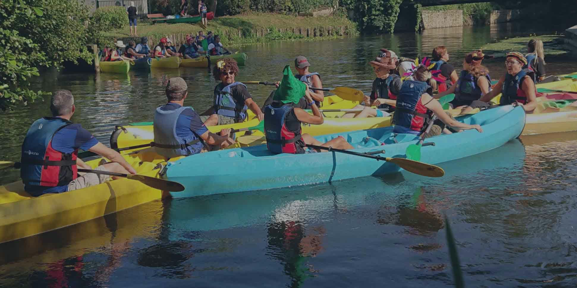 Location de canoës et de kayaks 77 (seine et marne) - Canoé Kawak